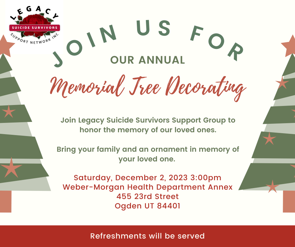 Memorial Tree Decorating | Weber-Morgan Health Department